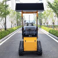 China Chinese Brand 200kg Mini Wheeled Skid Steer Loader 13.5hp Compact Machinery for sale