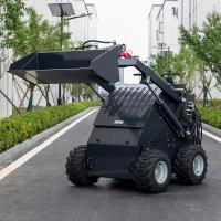 China Hot Selling Skid Steer Loader Mini Track Earth-moving Skid Steer Wheel Loader With Attachments for sale
