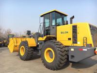 China Heavy Load Tractor Wheel Loader 5 Ton With Joystick Hydraulic Transmission for sale