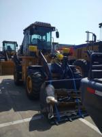 China 1.8T Compact Backhoe Loader 9500 Rated Load With Custom Color for sale