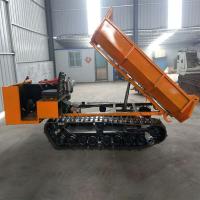 China Automatic 82 HP 2-6 Ton Highway Dump Truck Small Crawler Dumper for Sale for sale