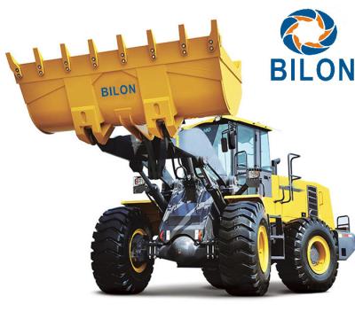 China Heavy Load Tractor Wheel Loader 5 Ton With Joystick Hydraulic Transmission for sale