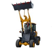 China Hydraulic Joystick Avant Wheel Loader Machine With 1200KG Loading Capacity for sale