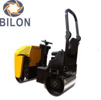 China 13HP Honda Gasoline Vibratory Road Roller Double Wheels Hydraulic Transmission 1000kg for sale