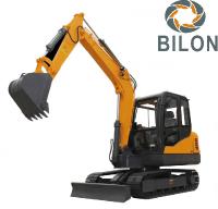 China 6 Ton Hydraulic Crawler Excavator 42.4kw Kubota Engine 0.21m3 Bucket for sale