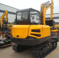 China 6 Ton Hydraulic Crawler Excavator 42.4kw Kubota Engine 0.21m3 Bucket for sale