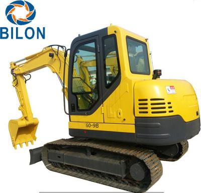 China 6 Ton Mini Crawler Excavator 45.3kW Yanmar Engine 0.18m3 Bucket for sale