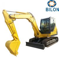 China 6 Ton Mini Crawler Excavator 45.3kW Yanmar Engine 0.18m3 Bucket for sale
