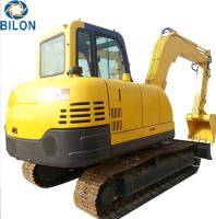 China 6 Ton Mini Crawler Excavator 45.3kW Yanmar Engine 0.18m3 Bucket for sale