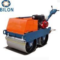 China Walk Behind Vibratory Road Roller / 600kg Mini Road Roller 30% Grade Ability for sale