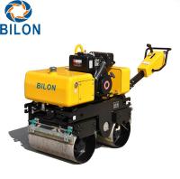 China Walk Behind Vibratory Road Roller / 600kg Mini Road Roller 30% Grade Ability for sale