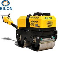 China Walk Behind Vibratory Road Roller / 600kg Mini Road Roller 30% Grade Ability for sale