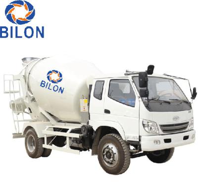 China 3m3 Concrete Mixer Truck 4x2 Wheel Drive 60km/h Yuchai Engine for Construction for sale