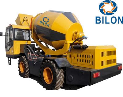 China Self Loading Concrete Mixer Truck 2.6m3 80kw Cummins Engine Mobile Pump Mixer for sale