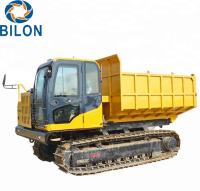 China 132kw 10000kg Crawler Dump Truck Cummins Engine Hydraulic Dumper for Mining for sale