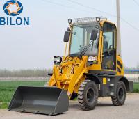 China 0.8 Ton Wheel Loader 25kw Mechanical Transmission Custom Color Mini Loader for sale