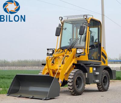 China 0.8 Ton Wheel Loader 25kw Mechanical Transmission Custom Color Mini Loader for sale