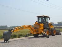 China Yunnei Engine Backhoe Loader 76KW Front Loader Tractor 20000kg Working Weight for sale