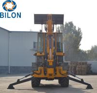 China Yunnei Engine Backhoe Loader 76KW Front Loader Tractor 20000kg Working Weight for sale
