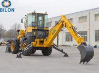 China 0.8-1.2m3 Bucket Capacity Backhoe Loader 85kW Yuchai Engine for Building Construction for sale