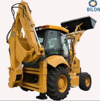 China 1.5 - 3 Ton  Backhoe Loader With 1m3 Front Load Bucket Capacity for sale