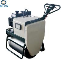 China Single Drum Road Roller Machine 5.2KW Walk Behind With Diesel / Gasoline Fuel for sale