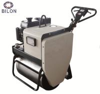 China Single Drum Road Roller Machine 5.2KW Walk Behind With Diesel / Gasoline Fuel for sale
