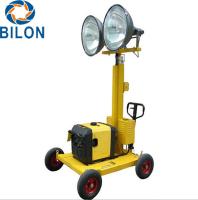 China 4x400W Diesel Generator Light Tower Industrial Portable 4.55m Mast Height for sale