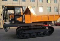 China 4 - 6L Capacity  Dump Truck , 12 Ton Tracked Dump Truck for sale