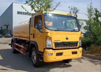 China Euro 5 HOWO 12000 Liter Sanitation Water Tank Truck 10 Ton Capacity for sale