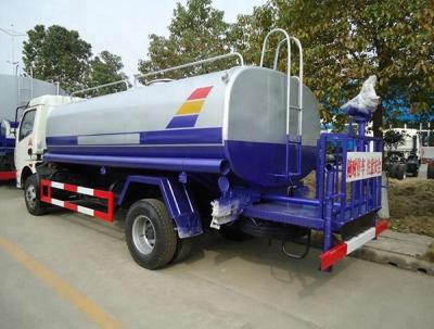 China 7m3 Spraying Water Cart 7000L Water Tank Truck Dongfeng 4x2 120HP Diesel for sale