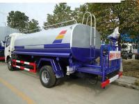 China 7m3 Spraying Water Cart 7000L Water Tank Truck Dongfeng 4x2 120HP Diesel for sale