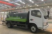 China 5 CBM Water Hauling Truck 2870CC Dongfeng 4x2 Carbon Steel Tank Truck for sale