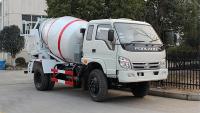 China High Efficiency 4x2 Concrete Mixer Truck 3-5 CBM With Right Hand Drive for sale