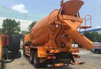 China 6m Concrete Mixer Truck 10m3 Capacity Easy Control Agitator Truck 1 Year Warranty for sale