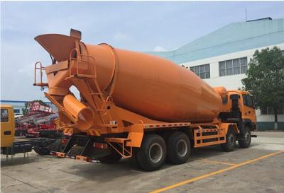 China 6m Concrete Mixer Truck 10m3 Capacity Easy Control Agitator Truck 1 Year Warranty for sale