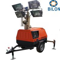 China Professional Mobile Light Tower 3kw Industrial Portable Light Towers for sale