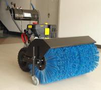 China Electric Start Snow Sweeper Machines 15HP Semi Automatic Gasoline Power Snow Sweeper for sale