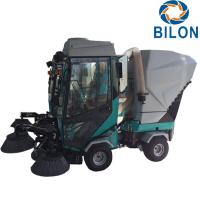 China 21kw Diesel Power Vacuum Road Sweeper Vehicle 1600mm Working Width 500L Garbage Tank for sale