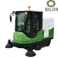 China 1880A Electric Battery Power Snow Sweeper 48V 180L Outdoor Road Sweeper for sale