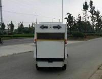 China Battery Powered Snow Sweeper 72V 1000L Garbage Tank Outdoor Cleaning Machine for sale