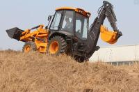 China 7 Ton 4x4 Backhoe Loader 0.3cbm Bucket Cummins Engine 60kw for sale
