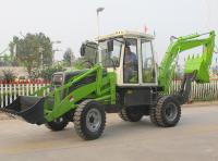China 6 Ton Mini Tractor Backhoe Loader 4WD 51.5kW CE ISO Certified for sale
