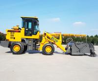 China 76KW Multifunctional Wheel Loader 1800kg Load Capacity 0.75m3 Bucket for Road Construction for sale
