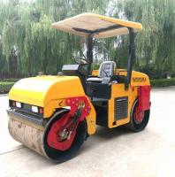 China 3 Ton Road Construction Machinery 3000kg Double Drum Asphalt Road Roller for sale