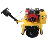 China Professional Walk Behind Single Drum Road Roller With 3600rpm Rotating Speed for sale