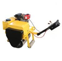 China Professional Walk Behind Single Drum Road Roller With 3600rpm Rotating Speed for sale