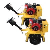 China Professional Walk Behind Single Drum Road Roller With 3600rpm Rotating Speed for sale