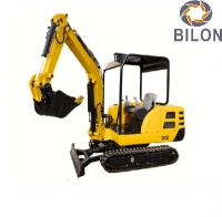 China 2.2 Ton Mini Excavator 2200 kg Operating Weight Small Road Builder Excavator for sale