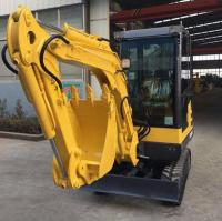 China Mini Digger Road Builder Excavator 0.8 Ton Small Mini Excavators With Hydraulic Hammer for sale